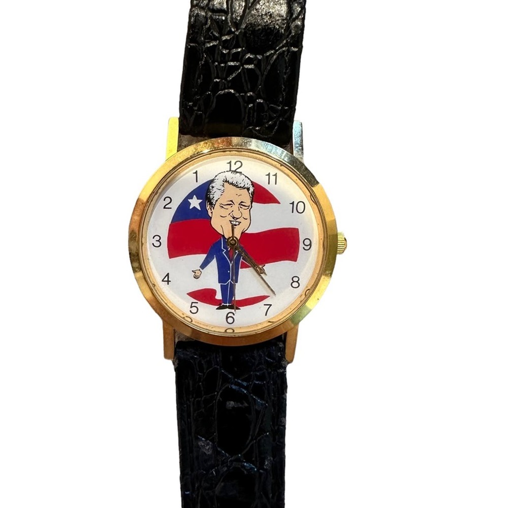 Vintage Bill Clinton Wrist Watch - Gem
